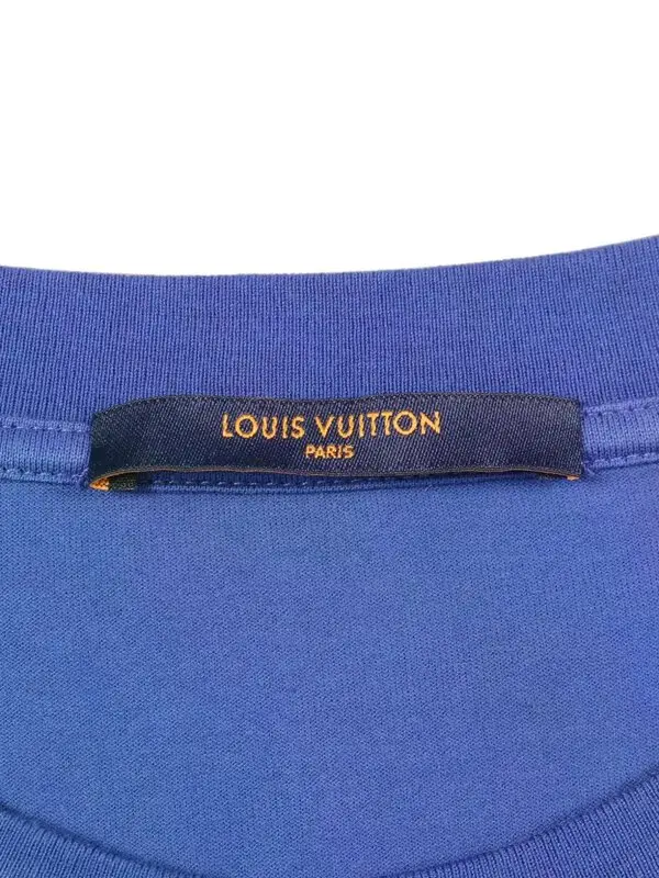 LOUIS VUITTON 2000s Monogram Gradient Cotton T-shirt