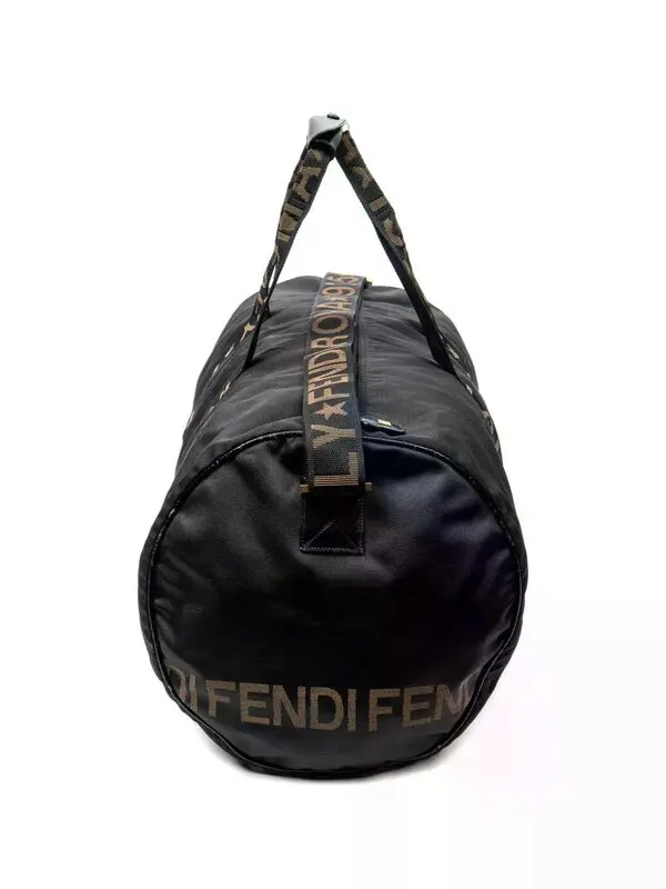Fendi Logo-tape Duffle Bag