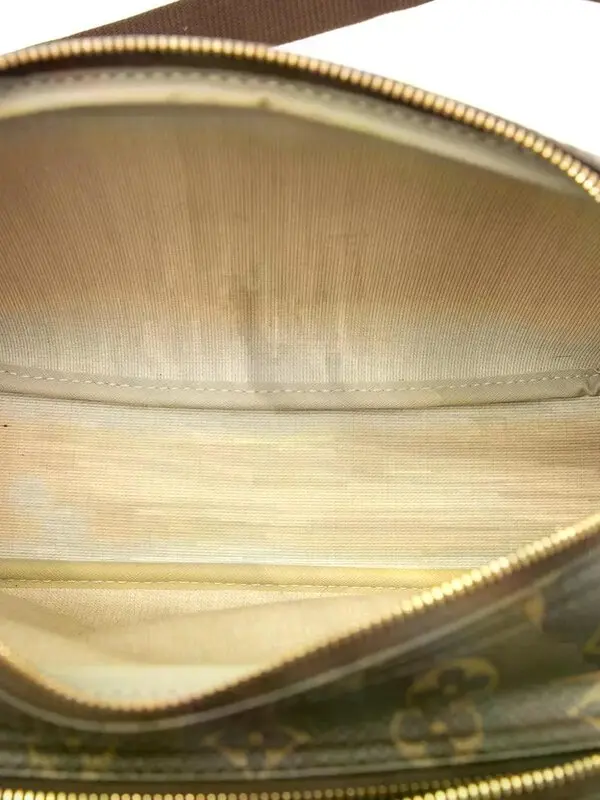 LOUIS VUITTON Monogram Reporter Pm Crossbody Bag