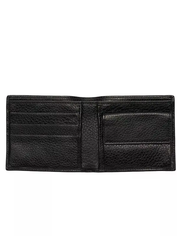 Gucci 2000-2015 Calfskin Web Interlocking G Bifold Wallet Small Wallets
