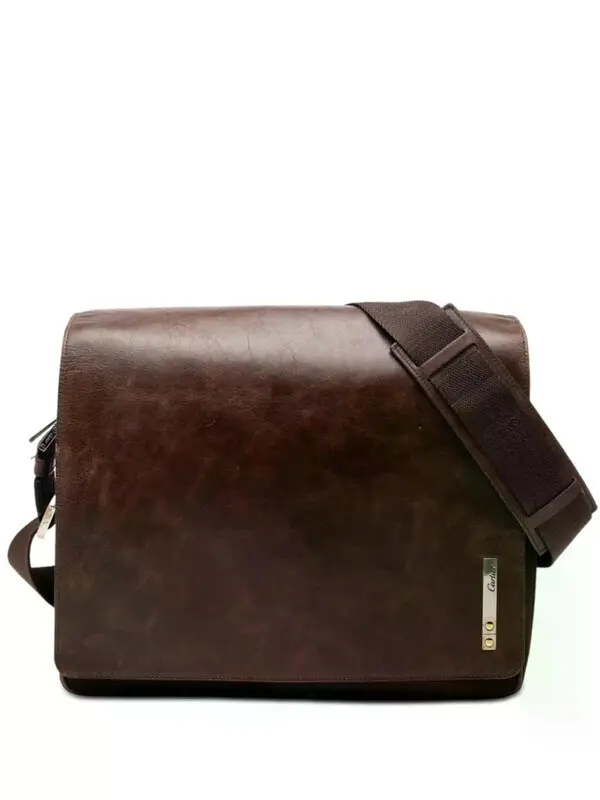 Cartier Santos Messenger Bag - Brown