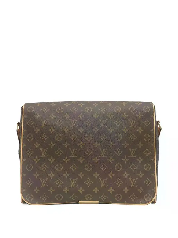 LOUIS VUITTON Monogram Abbesses Crossbody Bag - Brown