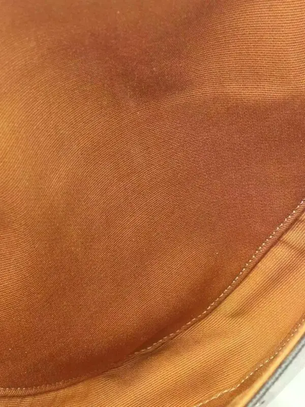 Celine Triomphe Coated Canvas Logo Triangle Crossbody Bag