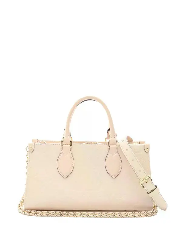 LOUIS VUITTON Monogram Giant Empreinte Onthego East West Satchel - Brown