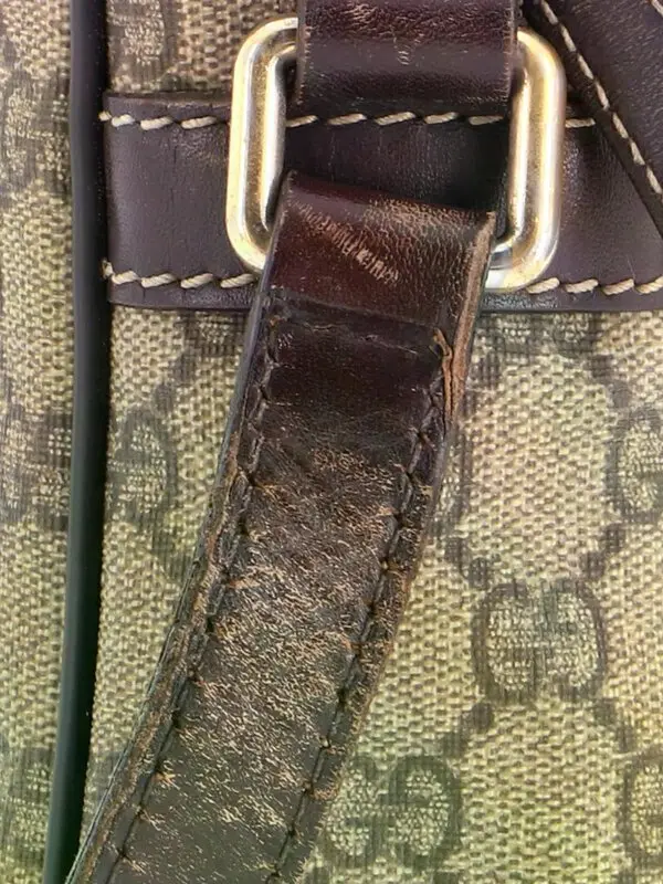 Gucci Gg Coated Canvas Small Messenger Bag