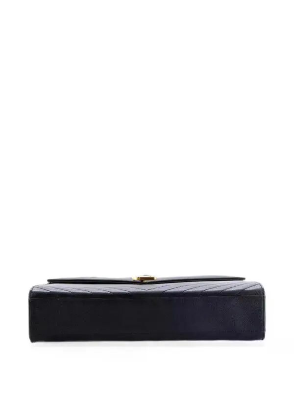 Saint Laurent Classic Monogram Envelope Satchel Shoulder Bag