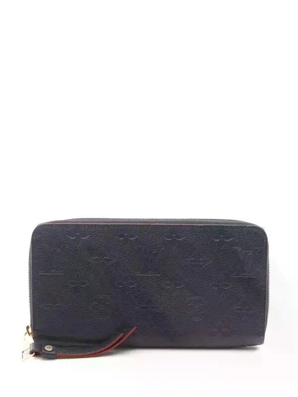 LOUIS VUITTON 2018 Monogram Empreinte Zippy Wallet