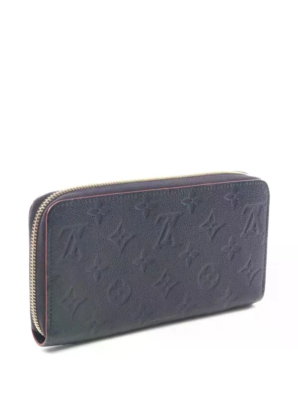 LOUIS VUITTON 2018 Monogram Empreinte Zippy Wallet