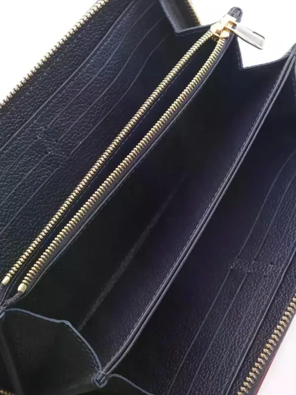 LOUIS VUITTON 2018 Monogram Empreinte Zippy Wallet