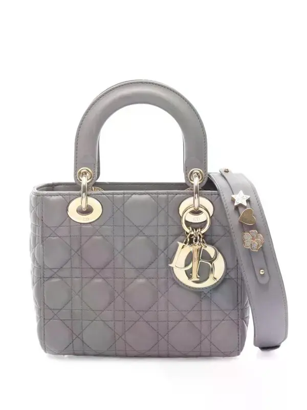 Dior Lady My Abcdior Handbag - Grey