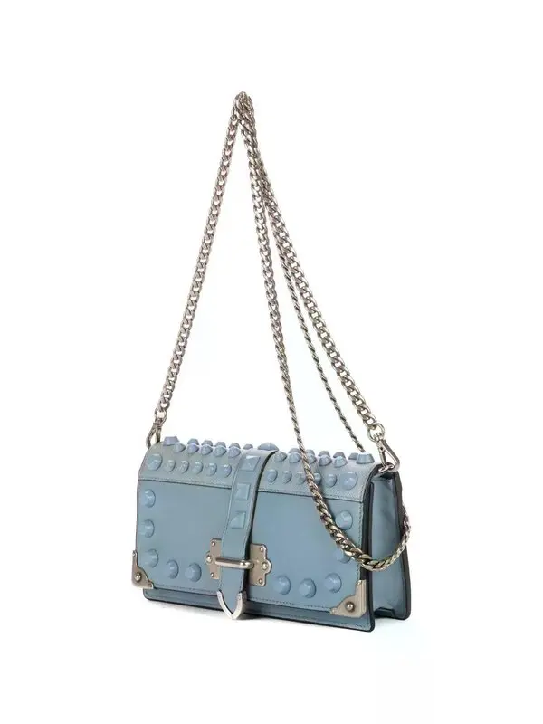 Prada Studded Shoulder Bag