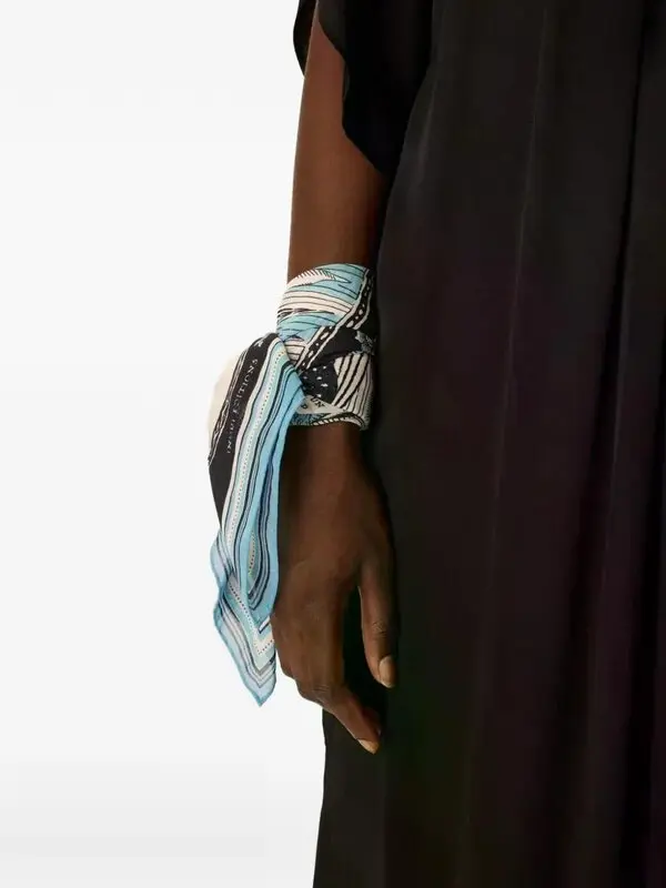 INOUI EDITIONS Graphic-print Square Scarf