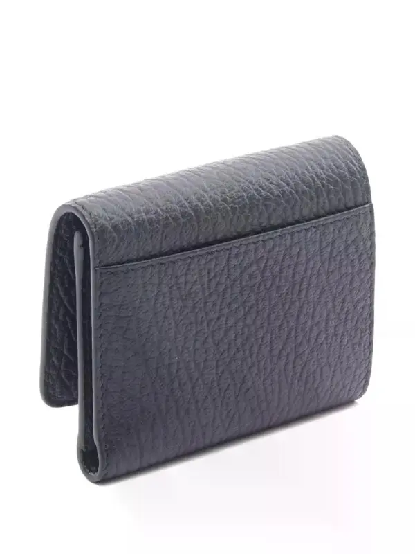 MAISON MARGIELA 2020s Four Stitch Trifold Wallet - Black