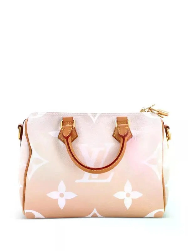 LOUIS VUITTON Speedy Bandouliere 25 Monogram Giant Satchel - Neutrals
