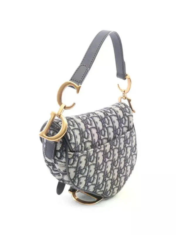 Dior Saddle Oblique Mini Shoulder Bag