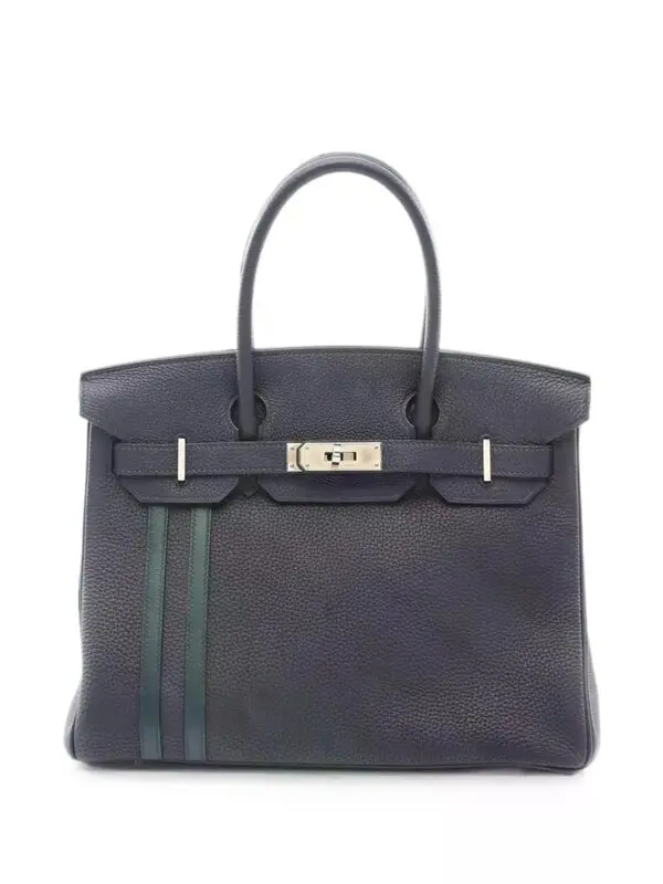 Hermès Birkin 30 Officer Tote Bag - Blue
