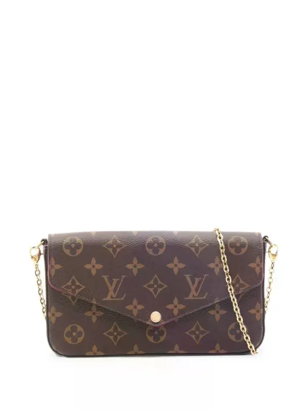 LOUIS VUITTON 2010 Félicie Monogram Wallet On A Chain