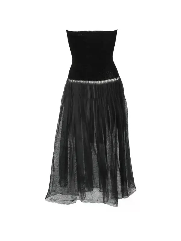 Paloma Wool Melo Sheer-knit Midi Dress