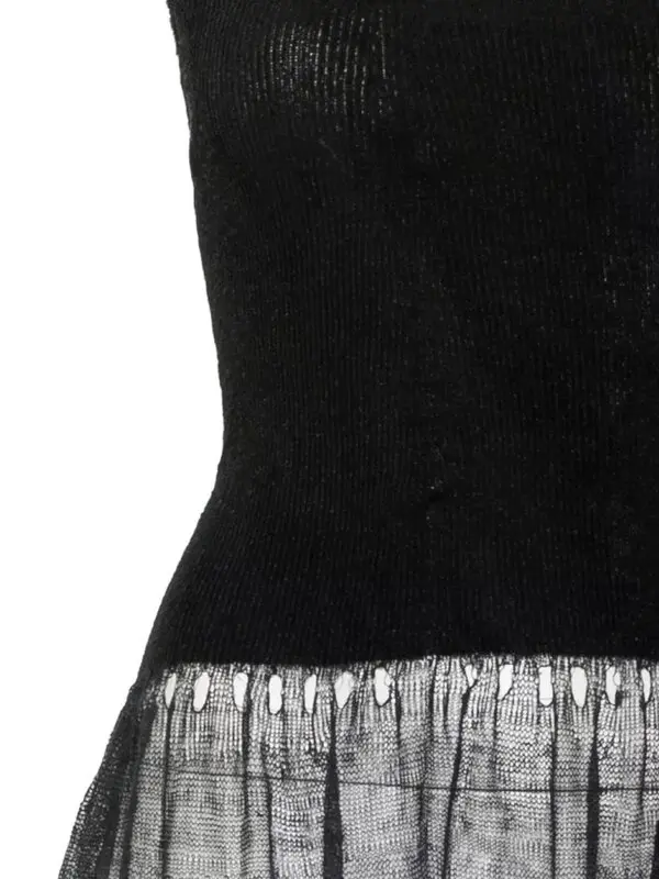Paloma Wool Melo Sheer-knit Midi Dress