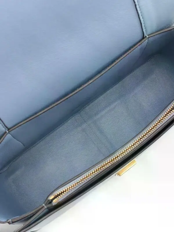 Celine Medium Frame Shoulder Bag - Blue