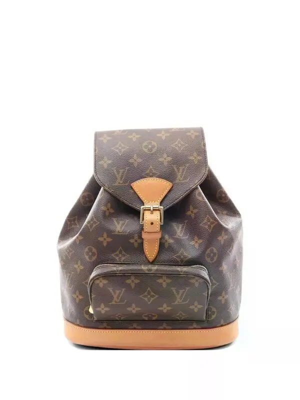 LOUIS VUITTON Montsouris Mm Backpack - Brown