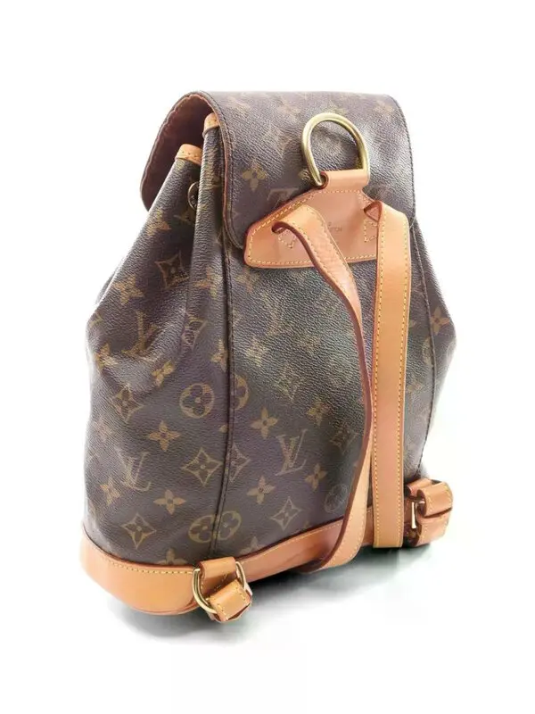 LOUIS VUITTON Montsouris Mm Backpack - Brown