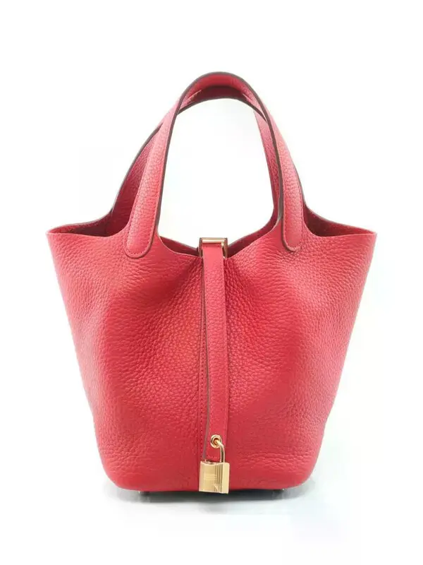Hermès Picotin Lock Handbag - Red