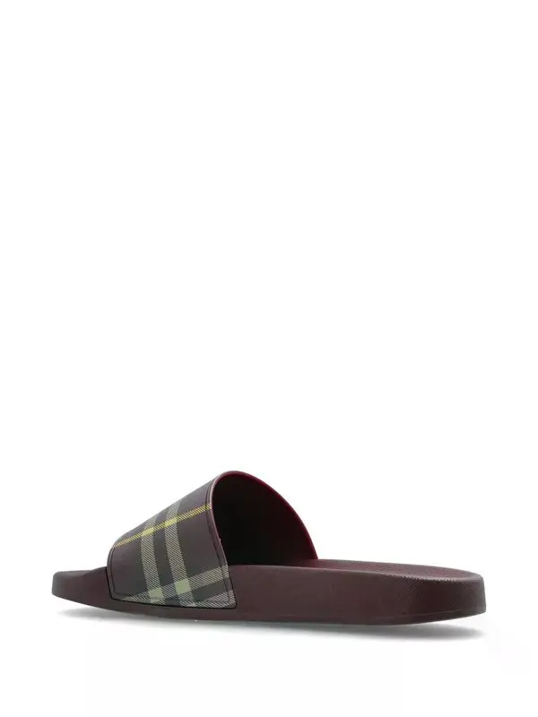 Burberry Check Print Furley Sandals