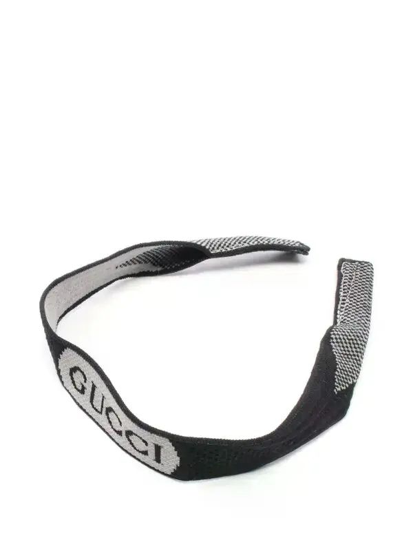 Gucci Logo-knit Glasses Case