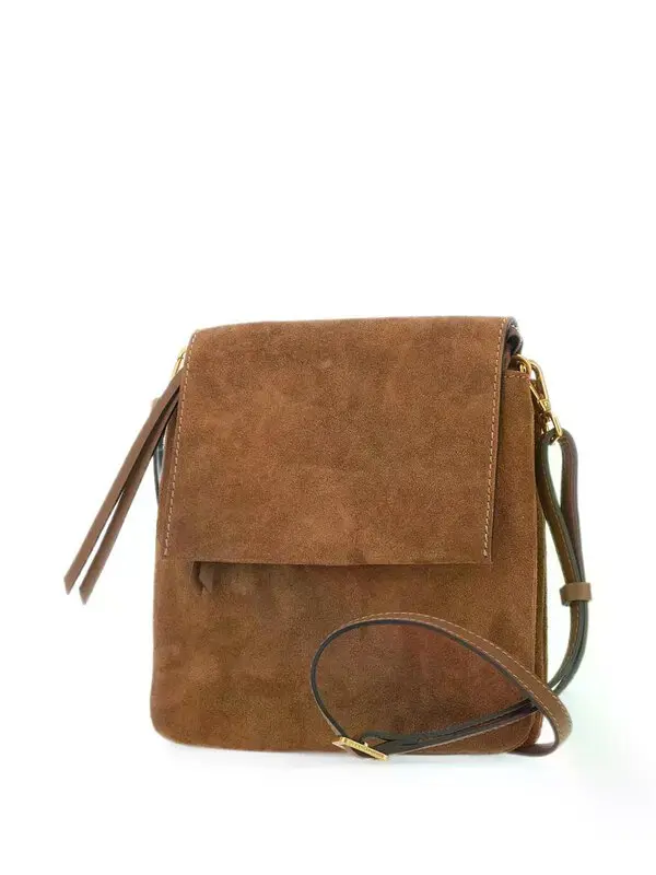 GIANNI CHIARINI Suede Shoulder Bag