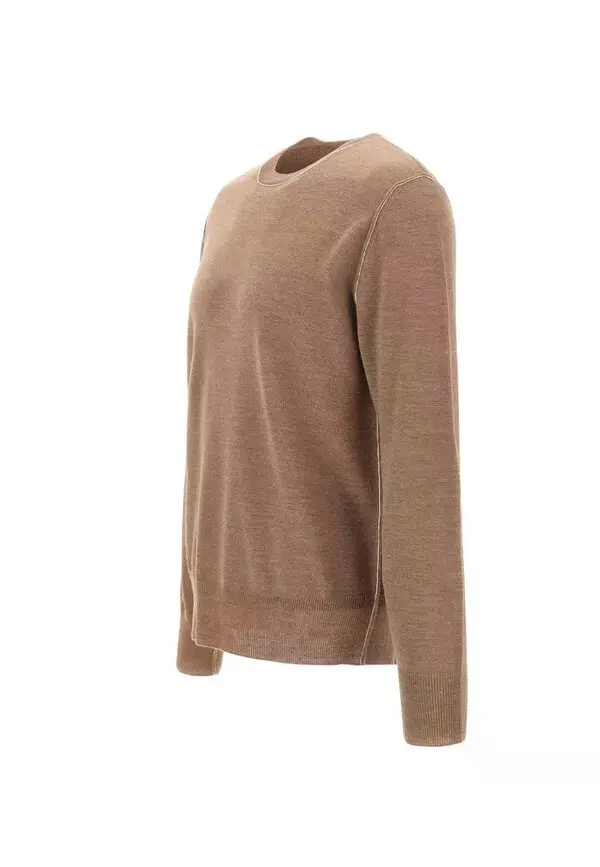 MAISON MARGIELA Contrasting Stitch Numeric Logo Sweater