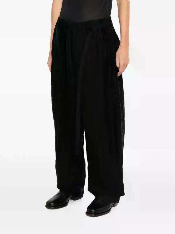 KLASICA Drawstring Elasticated-waist Trousers