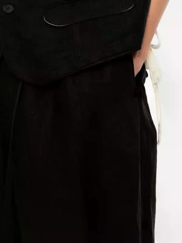 KLASICA Drawstring Elasticated-waist Trousers
