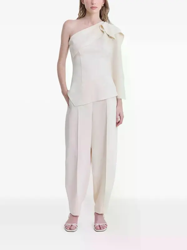 FFORME One-shoulder Ruffled Top