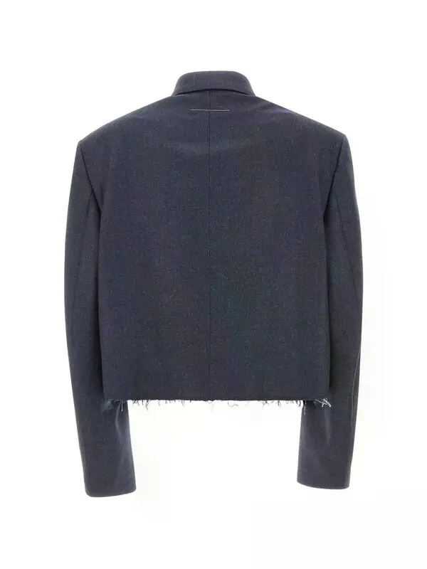 MAISON MARGIELA Fringed Double-breasted Jacket