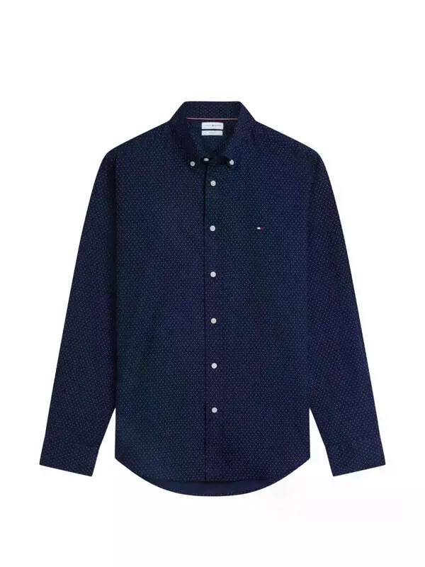 Tommy Hilfiger Micro-print Button-down Shirt