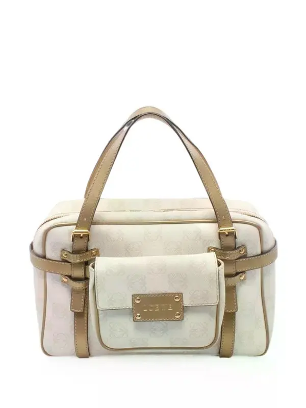 Loewe Anagram Shoulder Bag - Neutrals