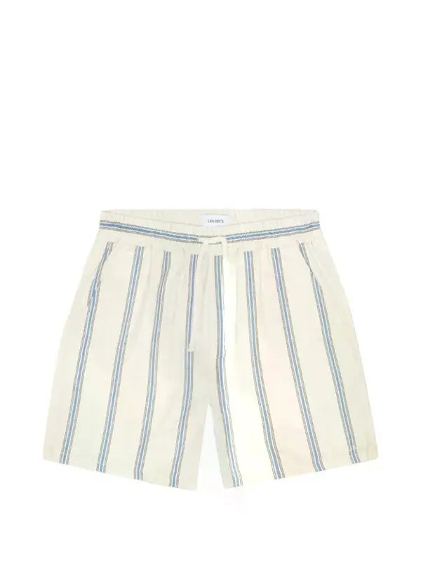 LES DEUX Lawson Vertical-stripe Drawstring Shorts