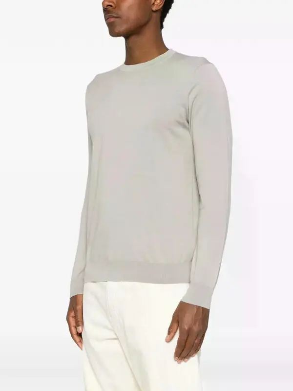 ÉPHÉMÈRE Long-sleeve Fine-knit Sweater