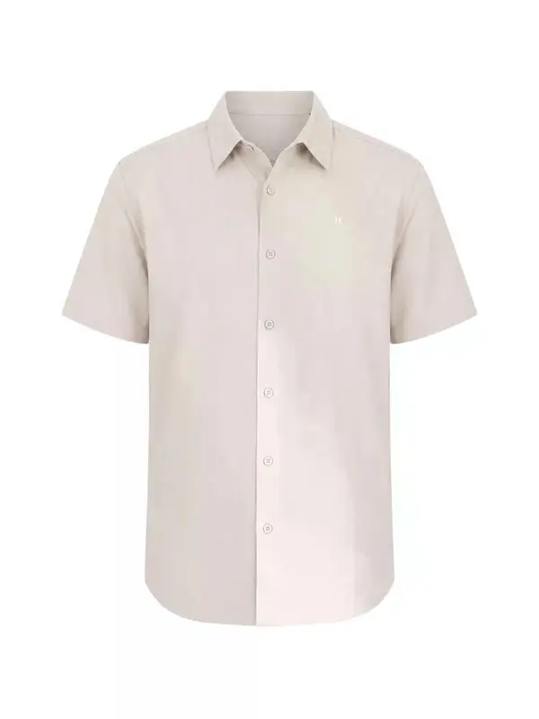 Hurley Logo-embroidered Short-sleeve Shirt