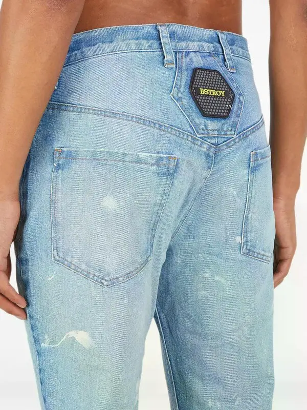 BSTROY Paint-splatter Jeans