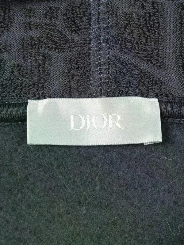 Dior Oblique Jacquard Hoodie - Blue