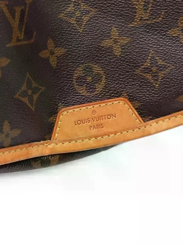 LOUIS VUITTON Monogram Canvas Shoulder Bag - Brown