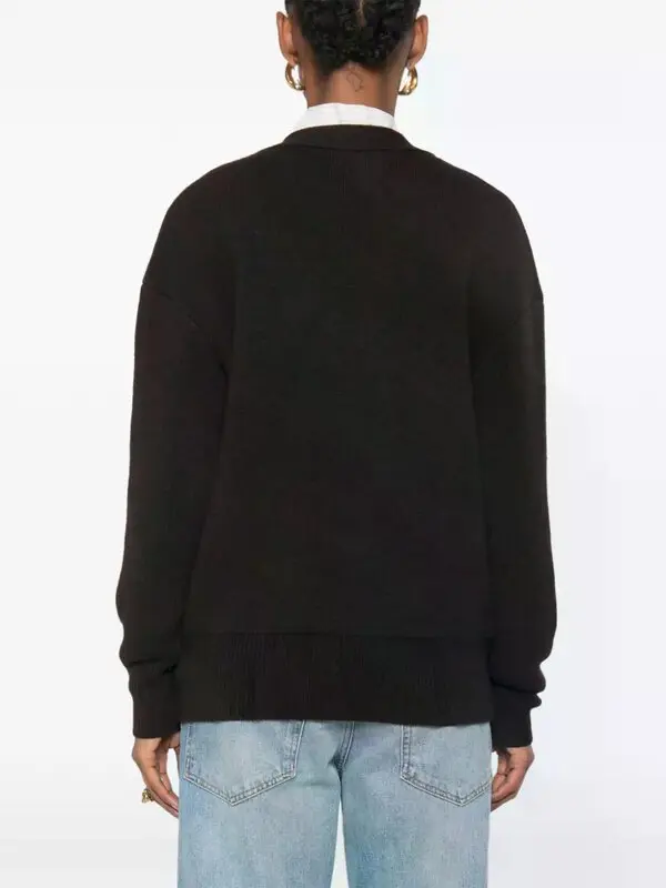 LISA YANG Amery V-neck Button-down Cardigan