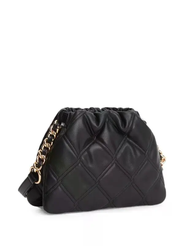 Tommy Hilfiger Quilted Logo Plaque Crossbody Bag