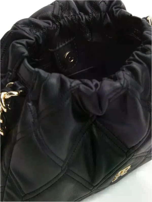 Tommy Hilfiger Quilted Logo Plaque Crossbody Bag