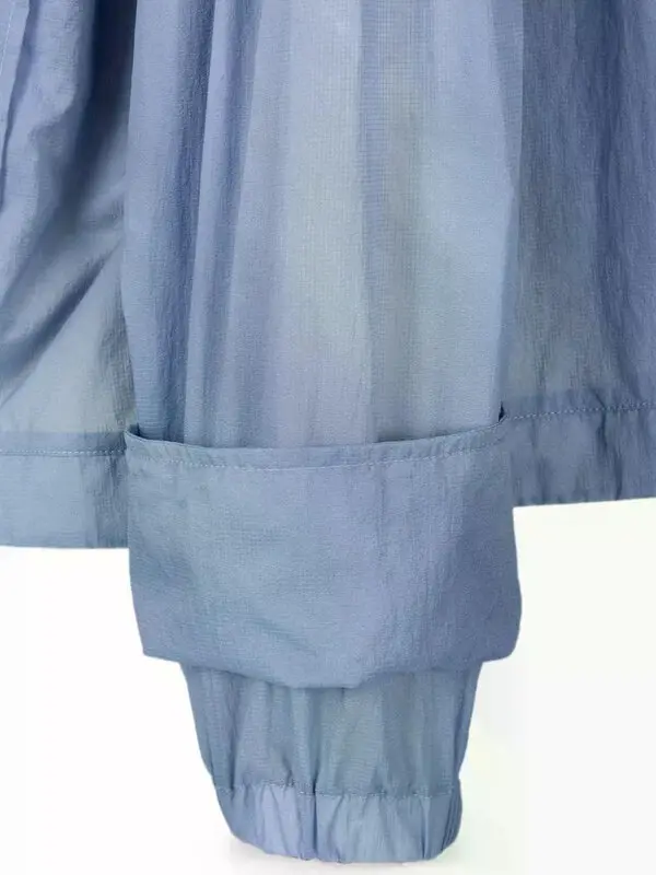 STUDIO TOMBOY Shirred Hooded Jacket - Blue