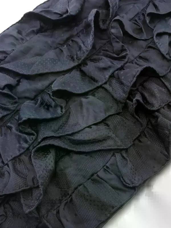 Hermès 2010s Ruffled Scarf