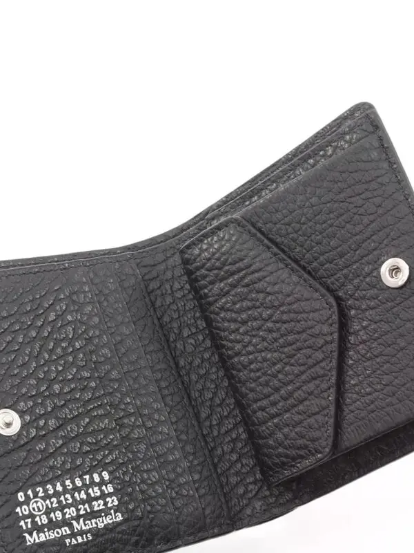 MAISON MARGIELA 2020s Four-stitch Bifold Wallet - Black