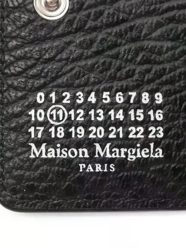 MAISON MARGIELA 2020s Four-stitch Bifold Wallet - Black